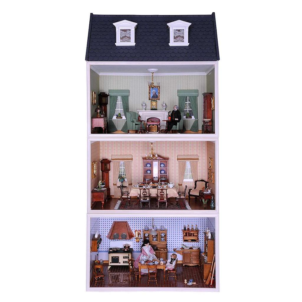 [ MM90200 ] Mini Mundus Grote Module-box woning met zolder | Modelbouw ...